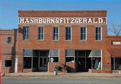 mashburn and fitzgerald building historic rochelle ga photograph ...
