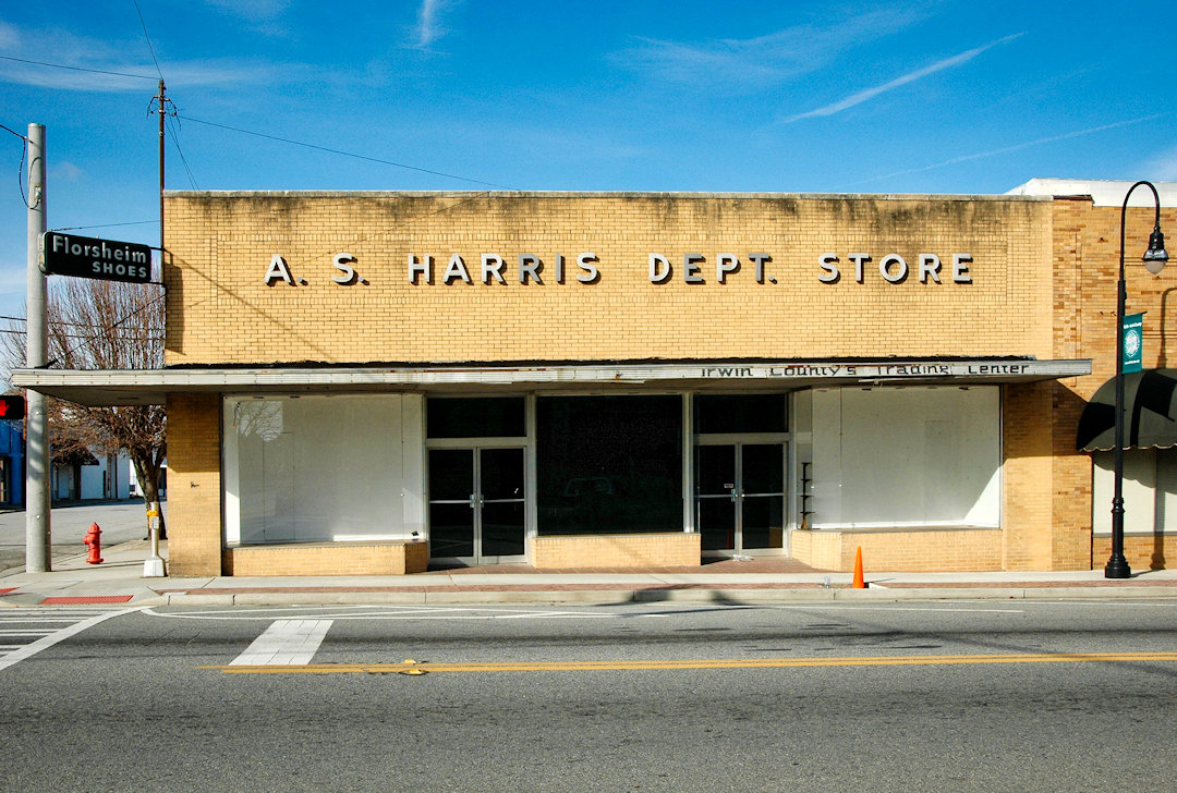A. S. Harris Department Store, 1953, Ocilla | Vanishing Georgia ...