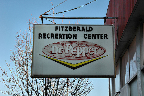 Fitzgerald GA Ben Hill County Recreation Center Pool Hall 1960s Dr ...