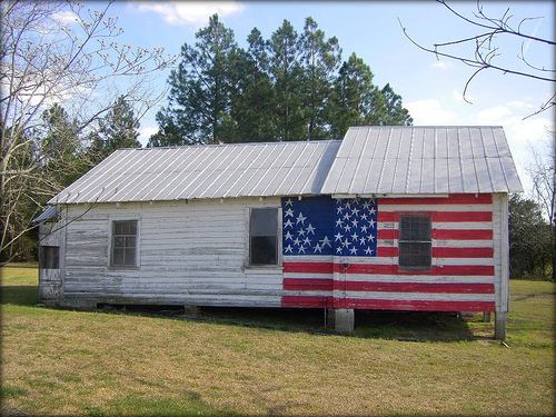 broxtongaflagmural | Vanishing Georgia: Photographs by Brian Brown