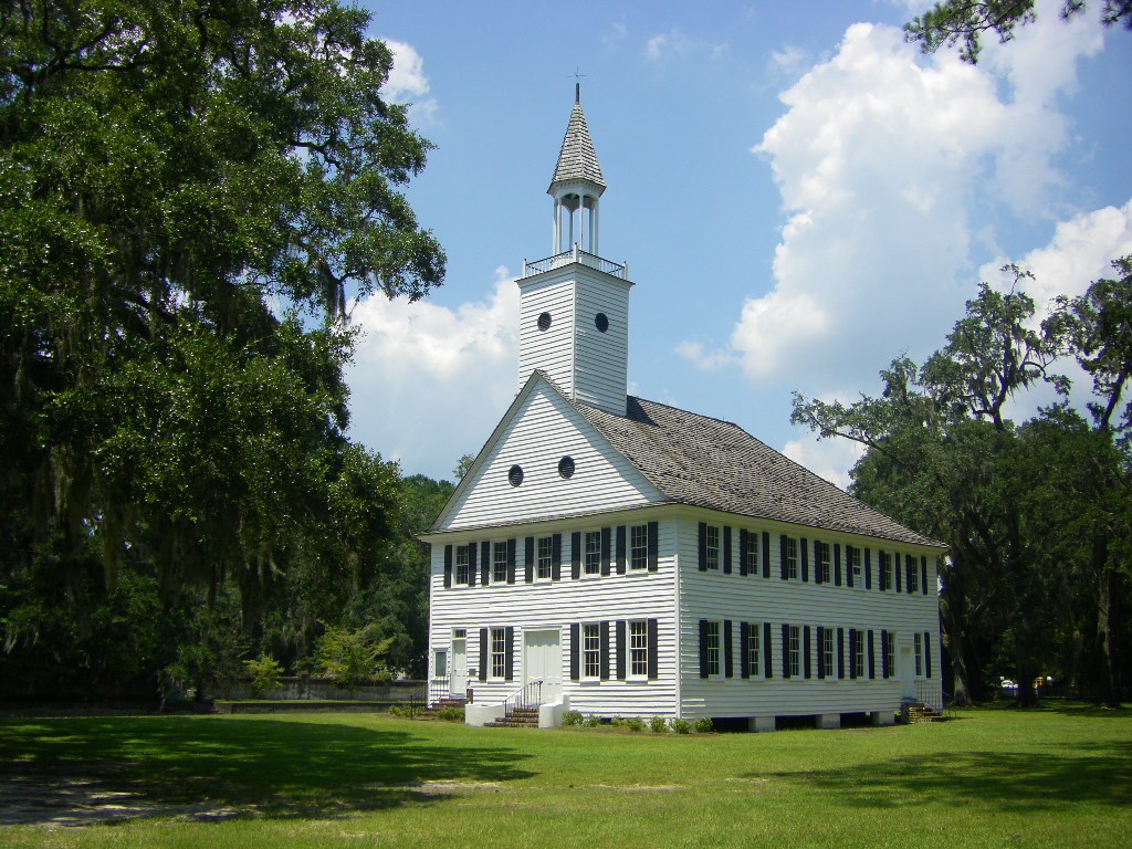 Midway Congregational Church Liberty County GA Colonial History Low ...
