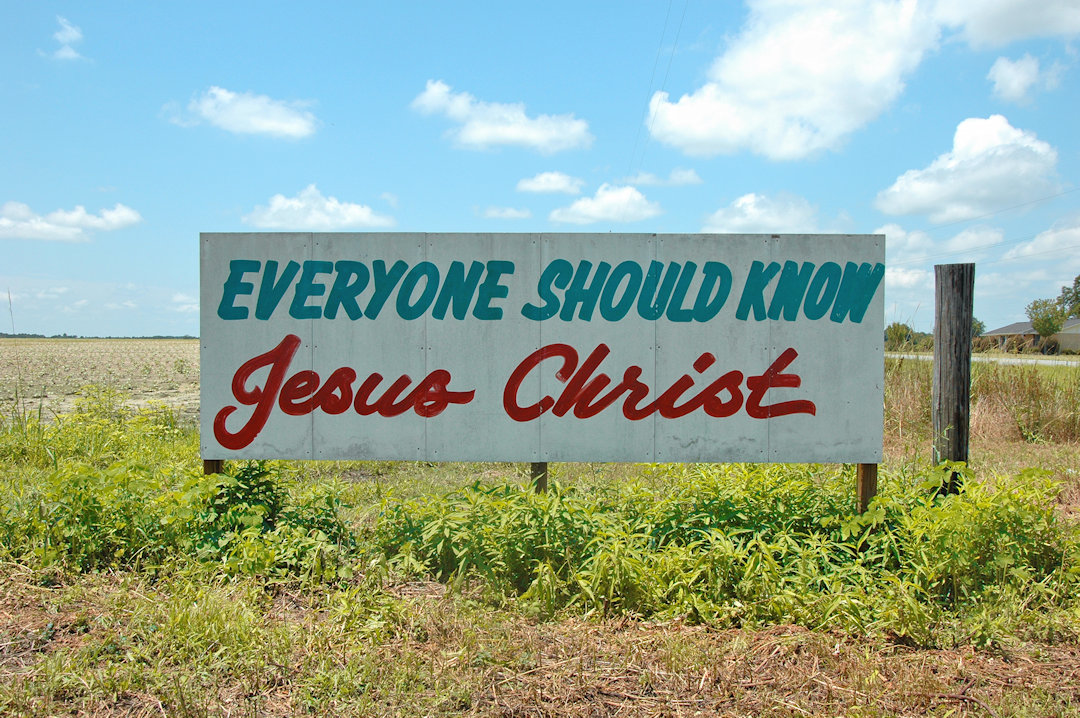 Roadside Jesus Signs, Roper | Vanishing Georgia: Photographs by Brian Brown