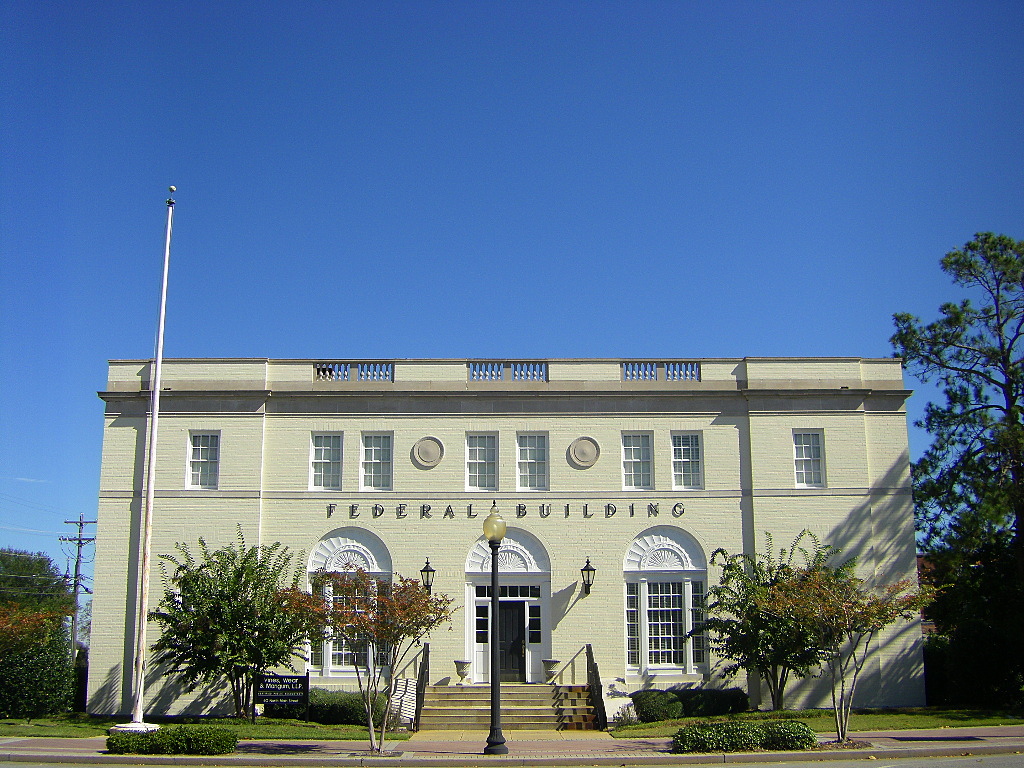 Moultrie GA Downtown Colquitt County Federal Building Old Post Office ...