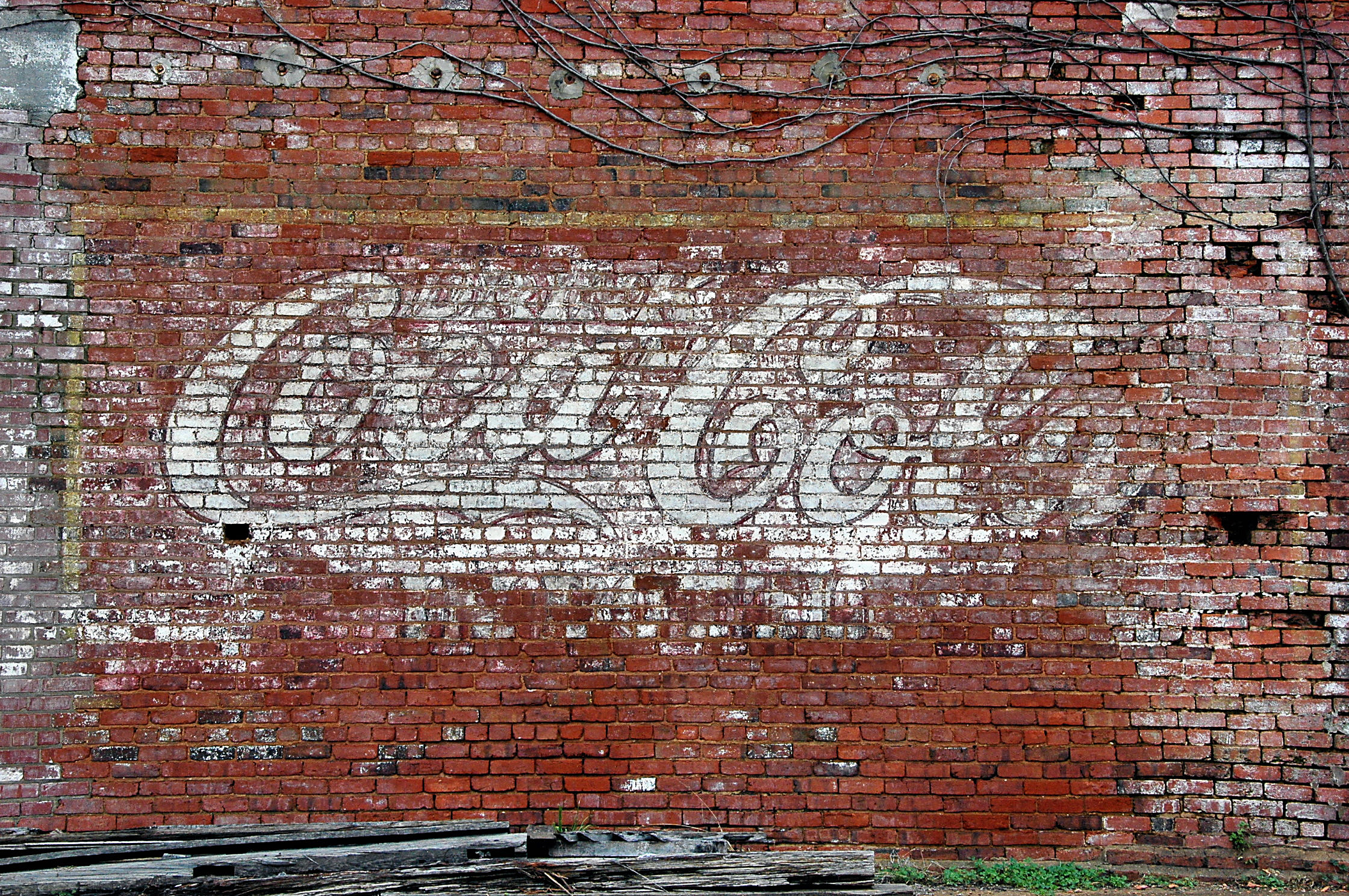 Shellman GA Randolph County Coca Cola Sign Mural Ghost Faded Fading ...