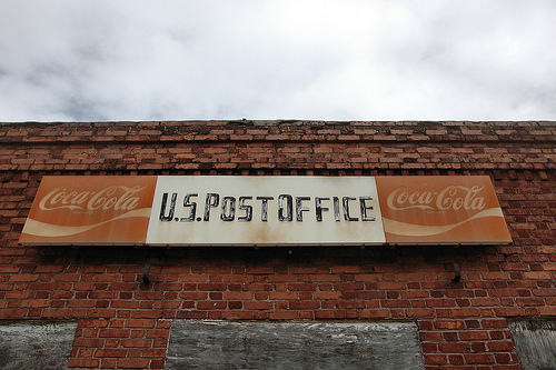 Alston GA Montgomery County GA USA Post Office Ghost Town Coca Cola ...