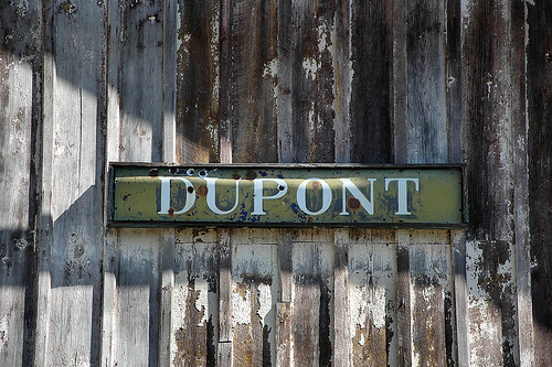 Du Pont GA Clinch County Turpentine Community Rural Southern Depot Sign ...