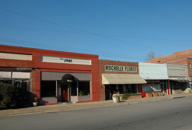 1st Avenue Storefronts, Rochelle | Vanishing Georgia: Photographs by ...