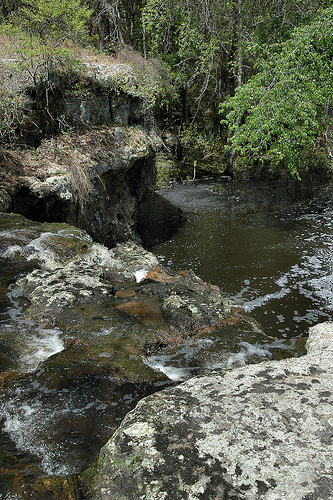 Broxton Rocks Coffee County GA Rocky Creek High Water Spring Rural ...