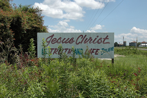 Jeff Davis County Roadside Religion Religious Signs Jesus Christ ...