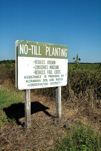 Mora Road Coffee County GA No Till Planting Sign Environmentalism ...