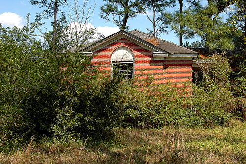 Cogdell GA Clinch County Abandoned WPA Depression School Schoolhouse ...