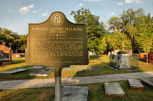 Colonial Park Cemetery Savannah Edward Greene Malbone Greatest American ...