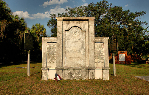 Colonial Park Cemetery Savannah GA Marble Front Brick Crypt Tomb ...