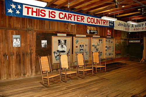 Plains GA Jimmy Carter Presidential Campaign Headquarters Depot Train ...