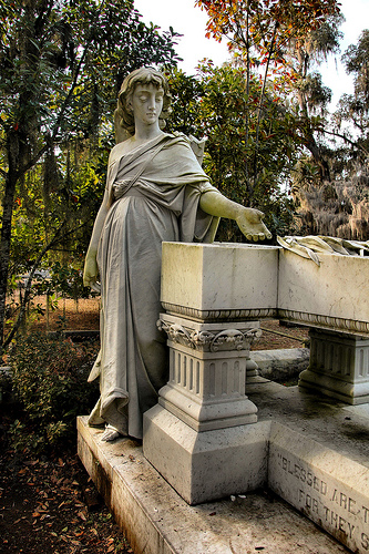 Marie M. Barclay Taliafero Monumental Gravestone Sculpture Angelic ...