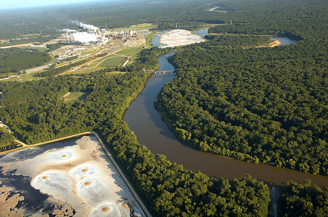 Pollution on the Altamaha River | Vanishing Georgia: Photographs by ...