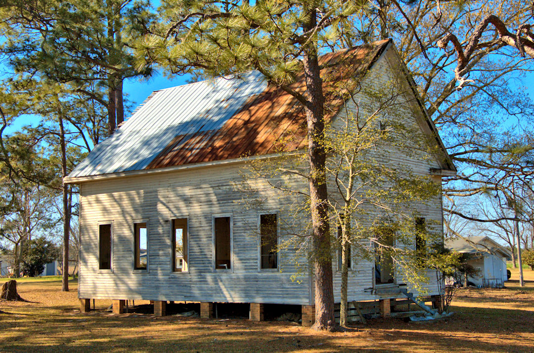 Cedar Grove Methodist Church, Circa 1892, Tattnall County | Vanishing ...