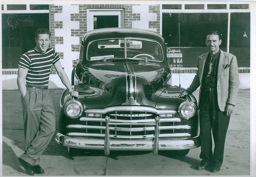 Fitzgerald GA Ben Hill County McCormick Motors Pontiac Dealership 1948 ...