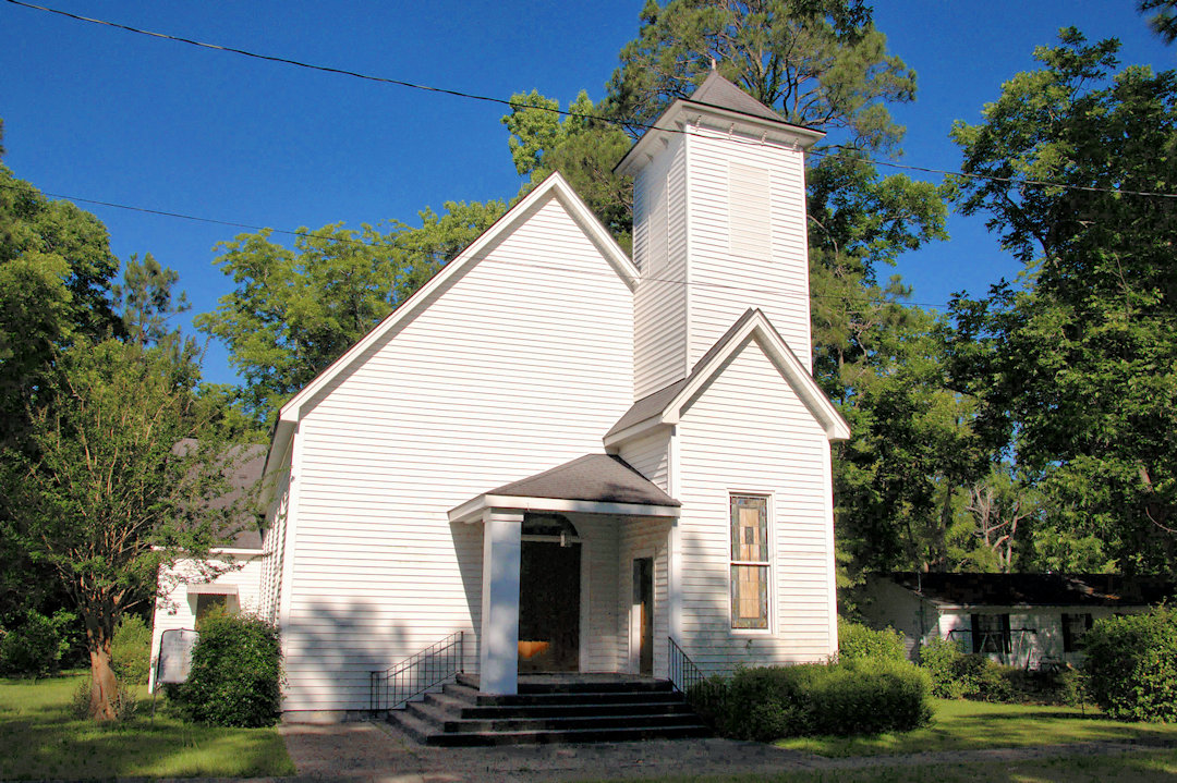 Rhine Methodist Church, 1889, Dodge County | Vanishing Georgia ...