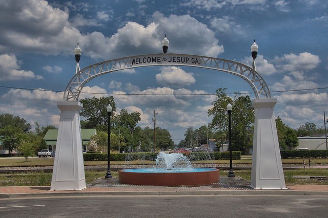 Jesup Arch | Vanishing Georgia: Photographs by Brian Brown