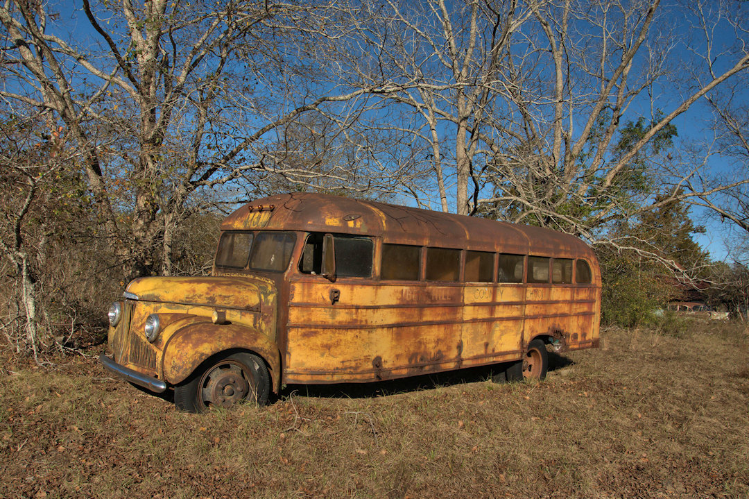 Studebaker School Bus, Ben Hill County | Vanishing Georgia: Photographs ...