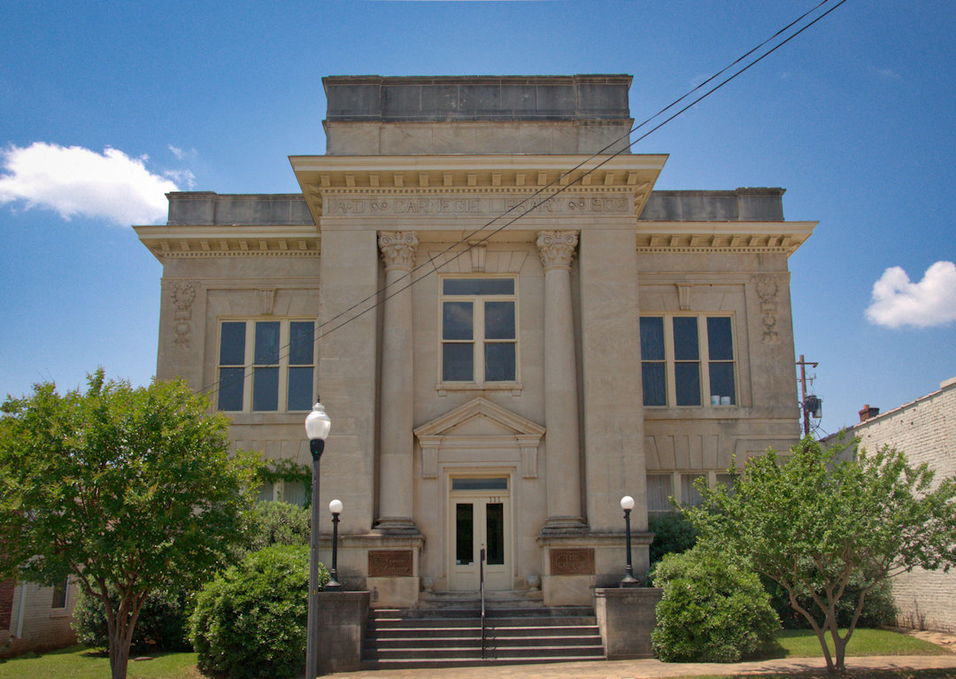 Carnegie Library, 1908, Americus | Vanishing Georgia: Photographs by ...