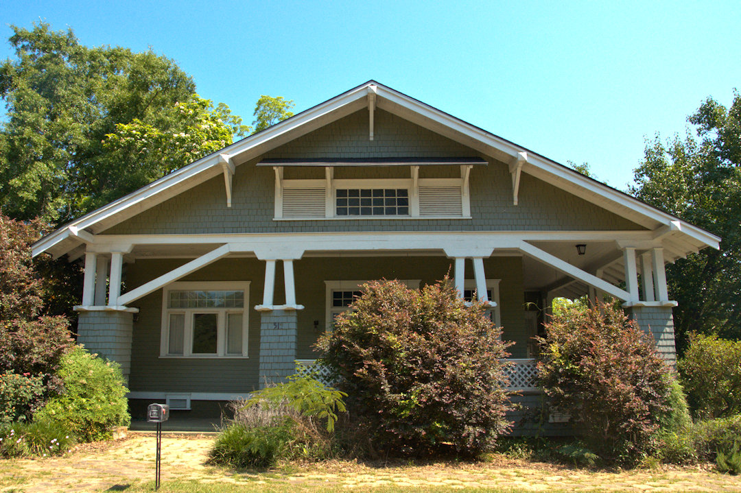 1912 Craftsman Bungalow Historic Houses Charpentier Historic District