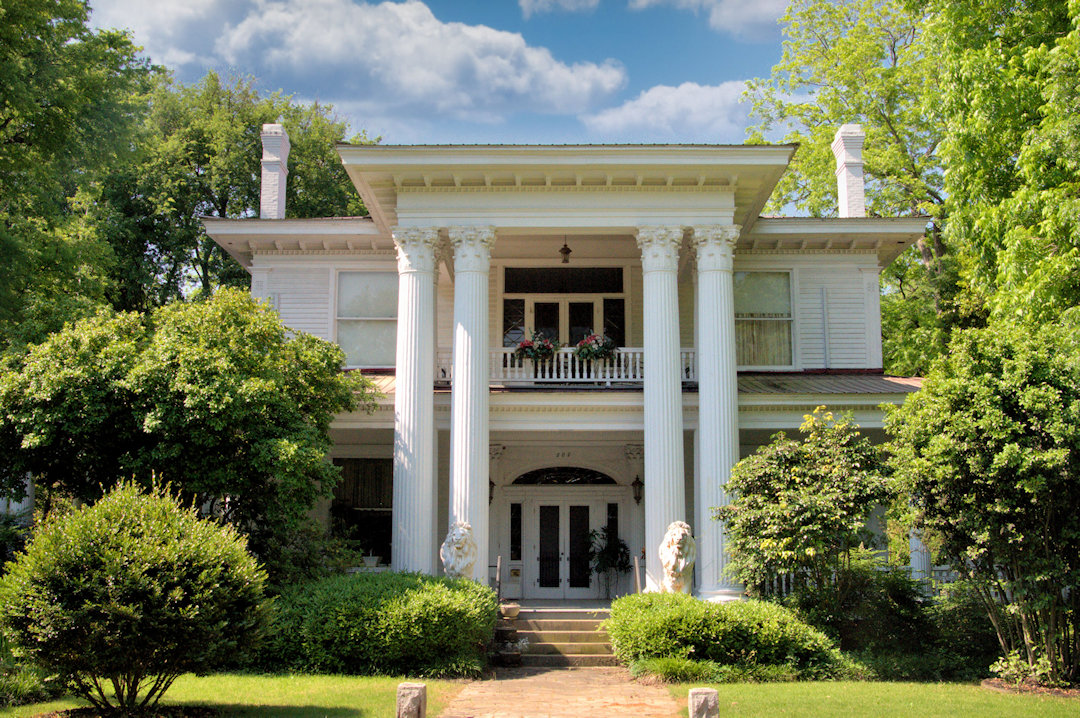 Taylor-Felder-Lanier House, 1850s, Americus | Vanishing Georgia ...