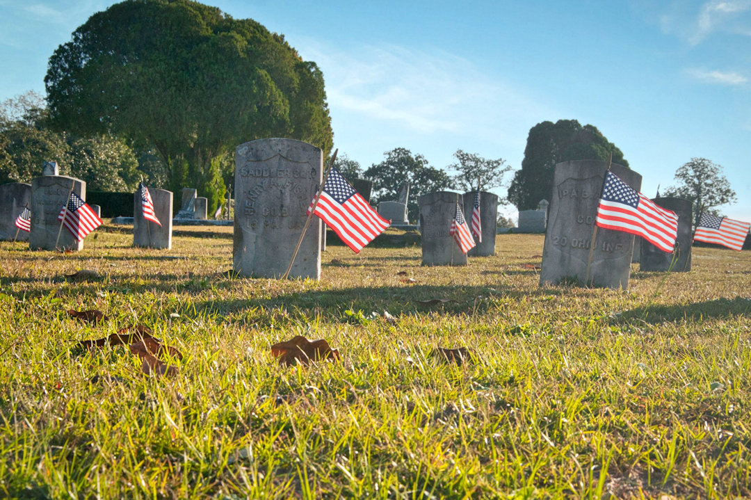 Union Veterans’ Graves, Evergreen Cemetery, Fitzgerald | Vanishing ...