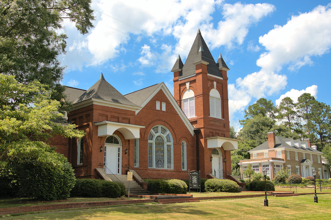 First Baptist Church, 1899, Montezuma | Vanishing Georgia: Photographs ...