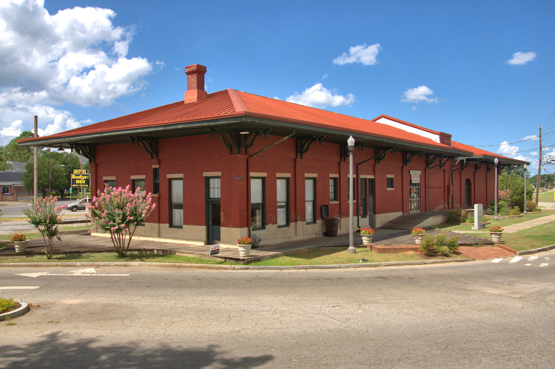 Central of Georgia Railroad Depot, 1890, Montezuma | Vanishing Georgia ...