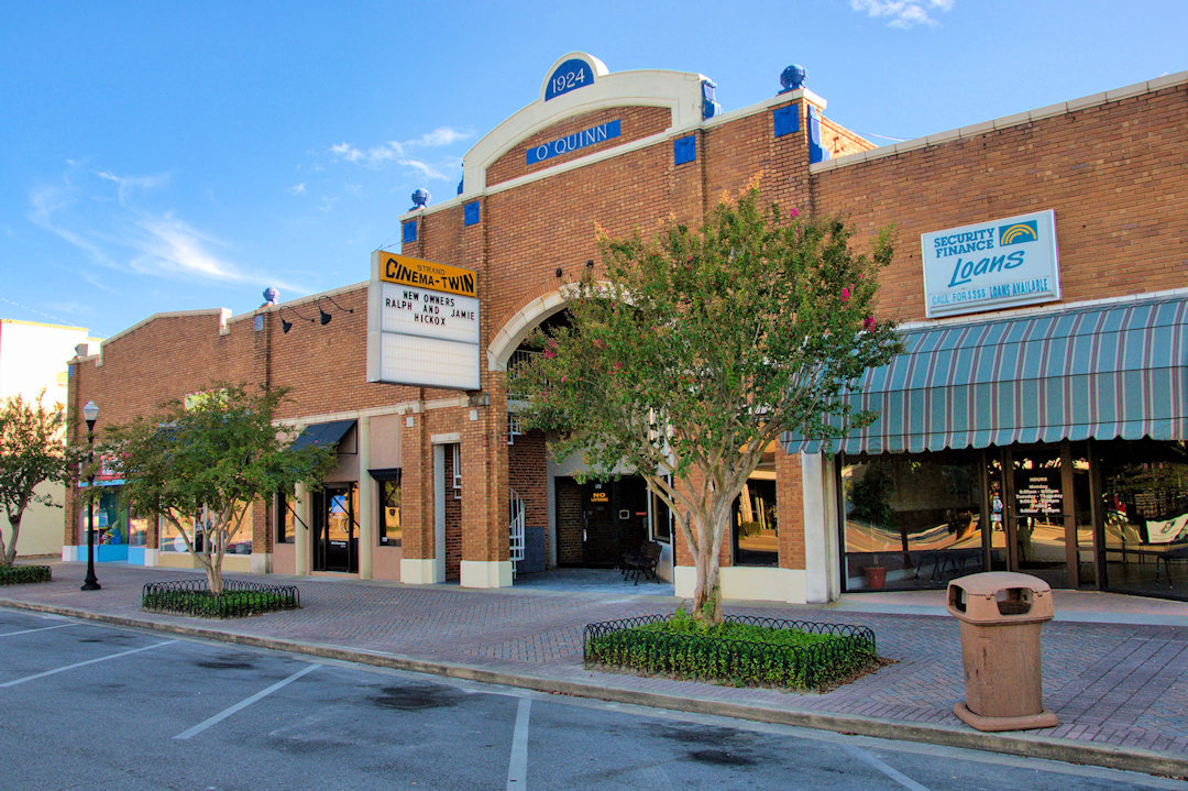Strand Theatre, 1924, Jesup | Vanishing Georgia: Photographs by Brian Brown