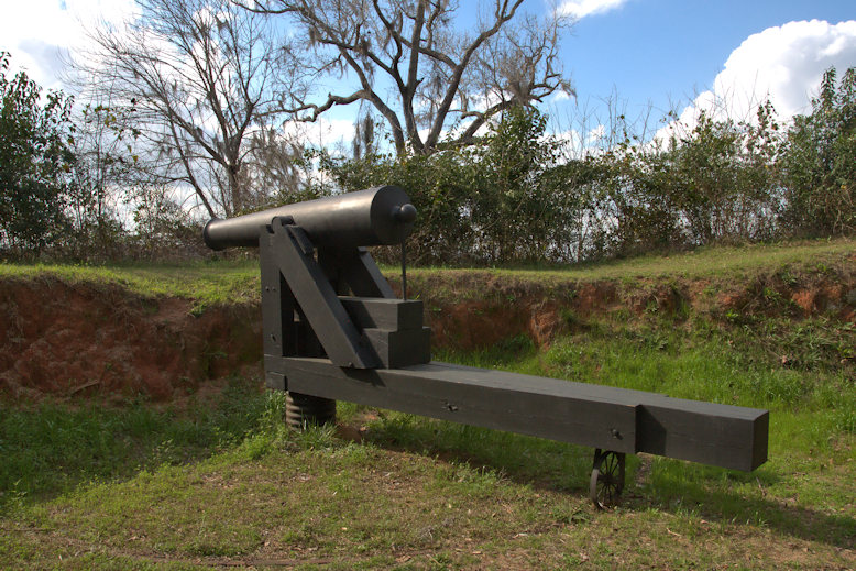 Blockhouse Replica, Fort Gaines | Vanishing Georgia: Photographs by ...