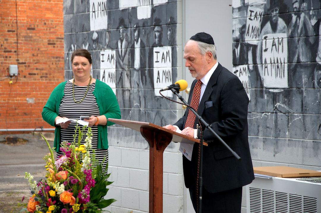 Dedication of Morris Abram Mural, Fitzgerald | Vanishing Georgia ...