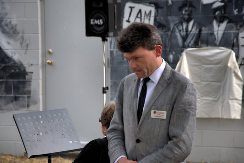 Dedication of Morris Abram Mural, Fitzgerald | Vanishing Georgia ...