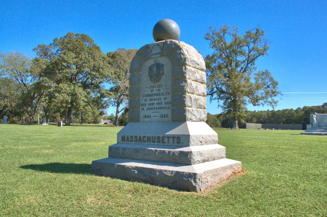 Monuments of Andersonville National Historic Site | Vanishing Georgia ...