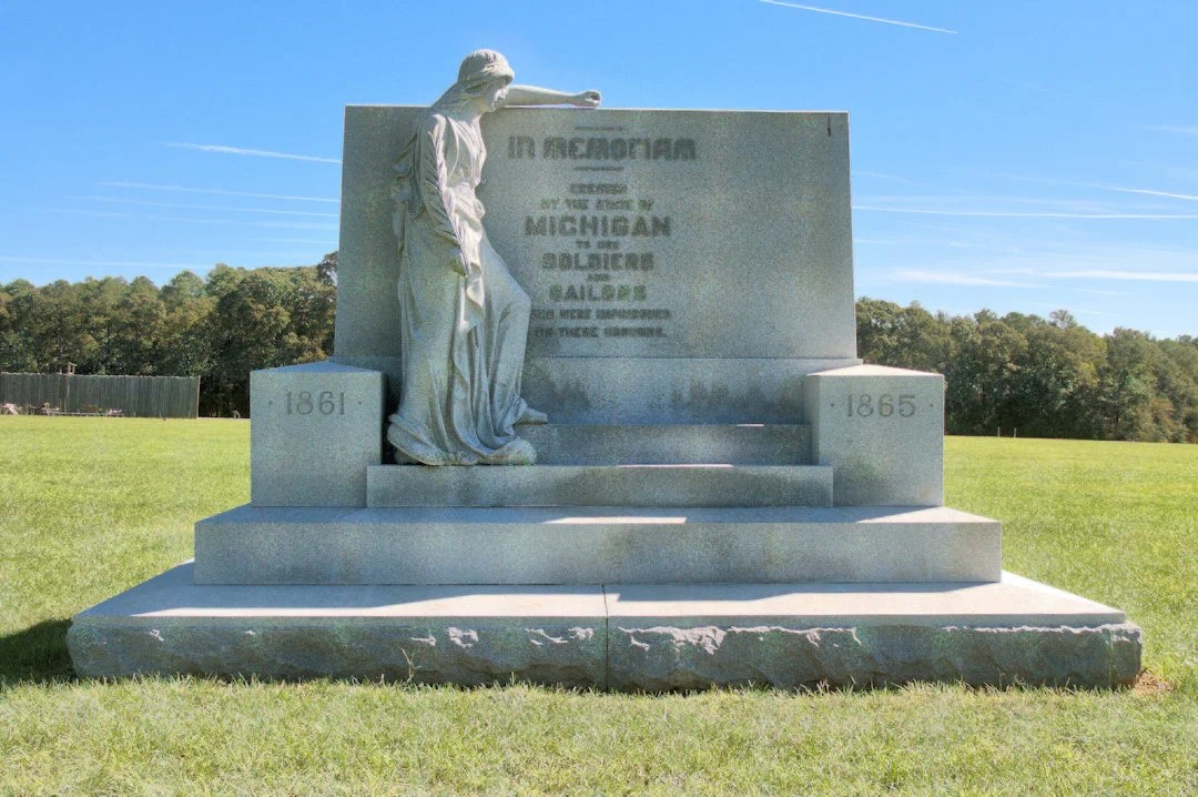 Monuments of Andersonville National Historic Site | Vanishing Georgia ...