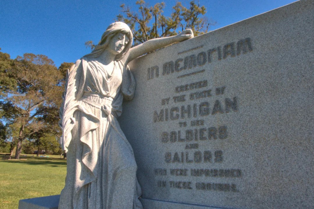 Monuments of Andersonville National Historic Site | Vanishing Georgia ...