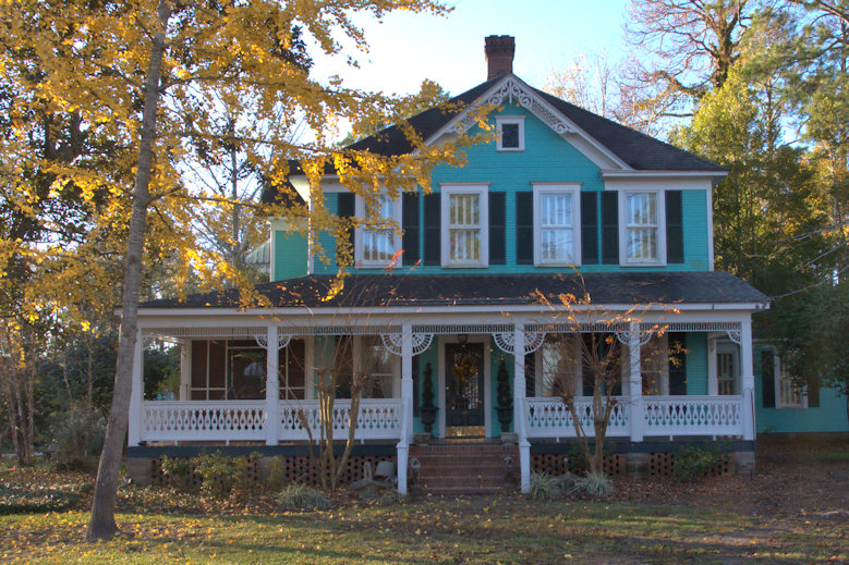 fitzgerald ga queen anne house photograph copyright brian brown ...