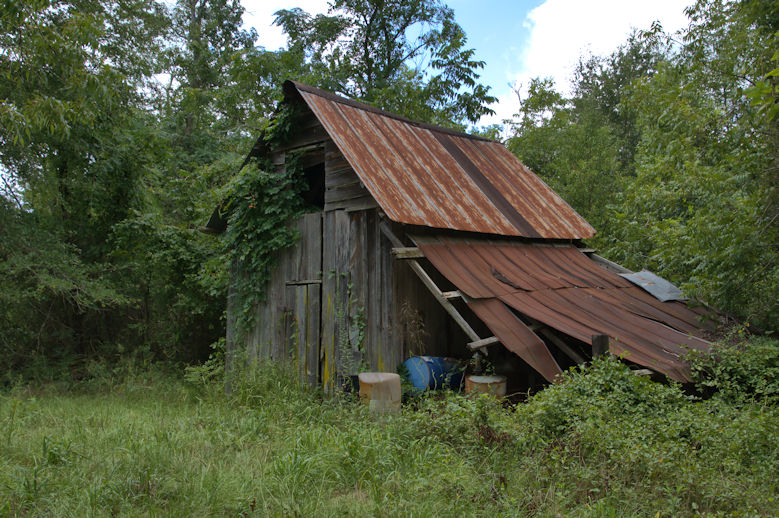 Gable Front Farmhouse & Shed Barn, Twiggs County | Vanishing Georgia ...