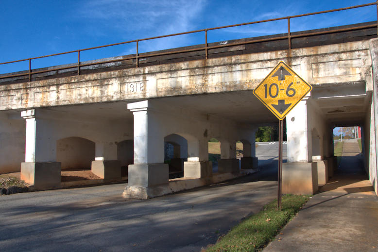 historic palmetto ga atlanta west point route railroad underpass ...