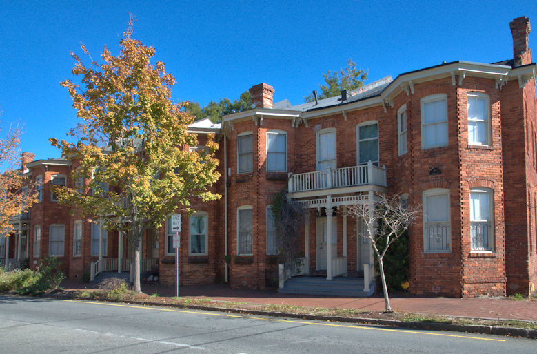 Price Street Victorian Rowhouses, 1892, Savannah | Vanishing Georgia ...