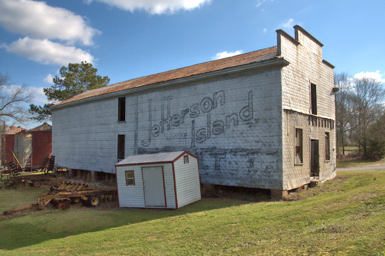 historic rayle ga false front general store jefferson island salt mural ...