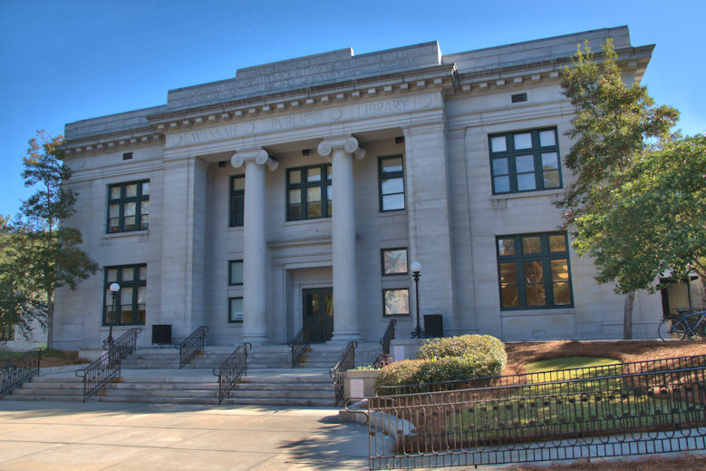 Savannah Public Library, 1916 | Vanishing Georgia: Photographs by Brian ...