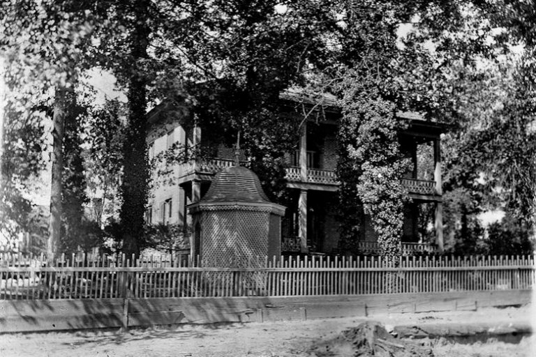 Adams-Duggan-Trawick House, Circa 1858, Linton | Vanishing Georgia ...