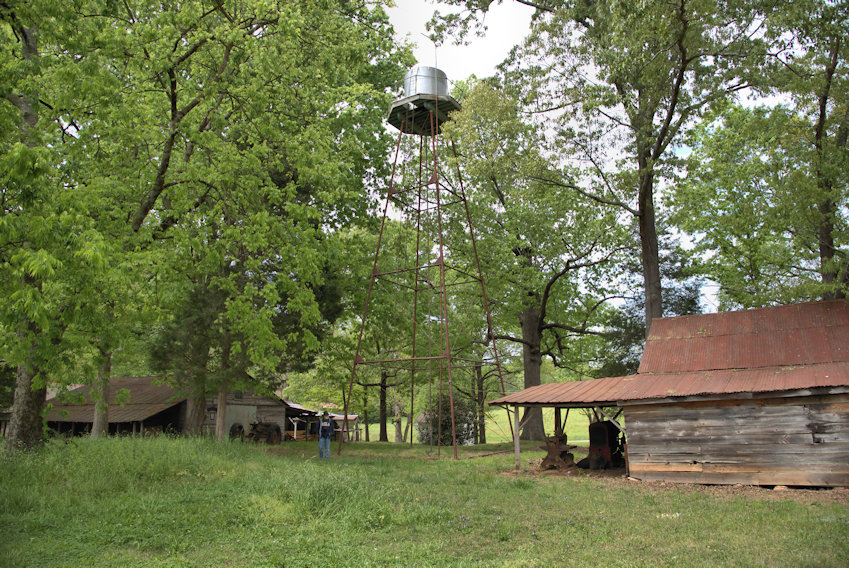 shields-ethridge-heritage-farm-jackson-county-ga-water-tower-photograph ...