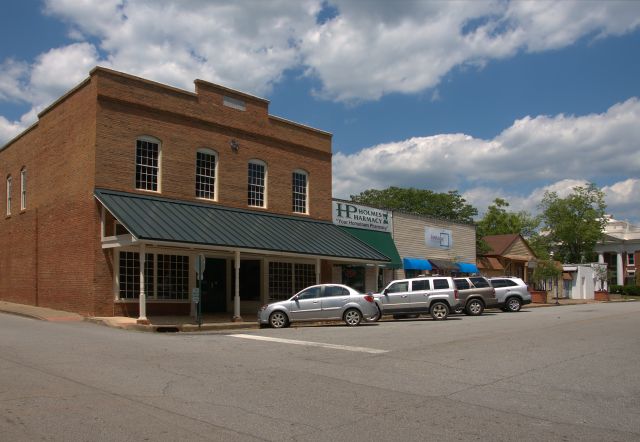 historic hamilton ga commercial storefronts photograph copyright brian ...