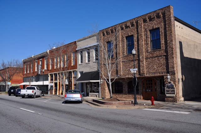 South Broad Street Storefronts, Commerce | Vanishing Georgia ...