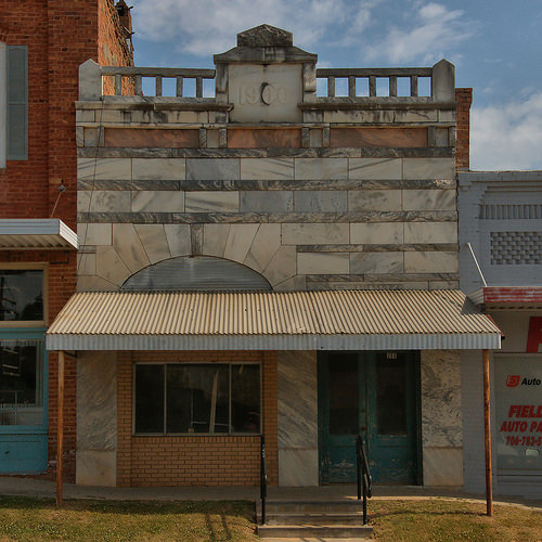 Historic Downtown Comer GA Madison County Marble Front Bank Photograph ...