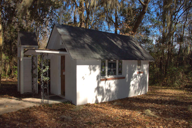 Smallest Church in America, McIntosh County | Vanishing Georgia ...